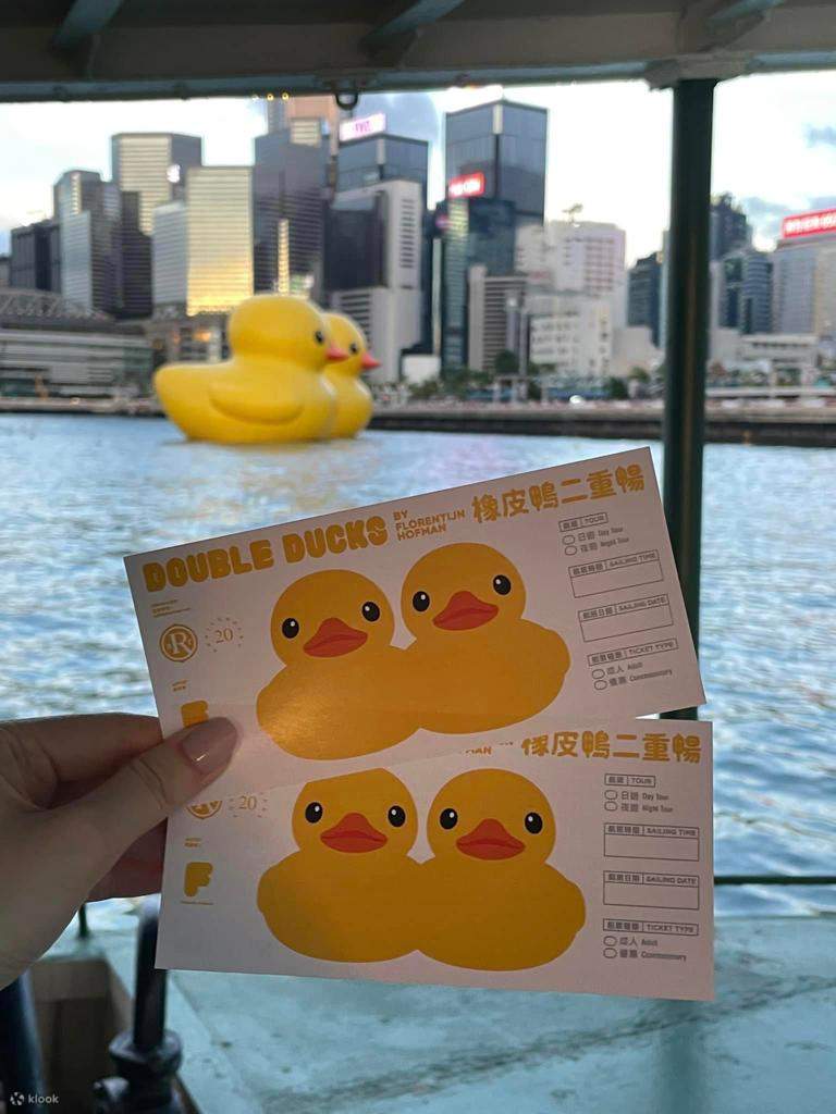 [Official Exclusive] Rubber Duck Double Fun x Star Harbor Tour - Klook